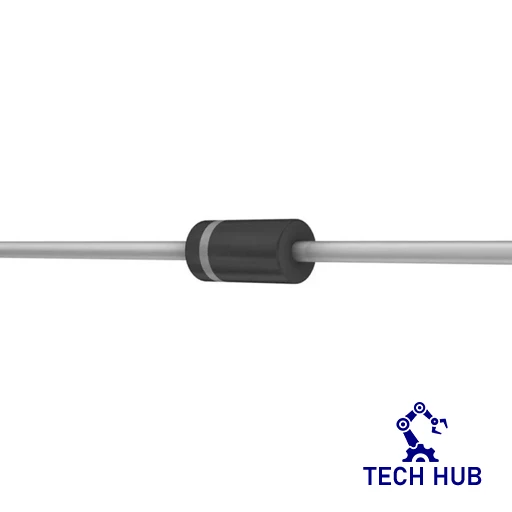 1N5817 Schottky Diode, 1A 20V, 2-Pin DO-41 - Tech Hub Electronics