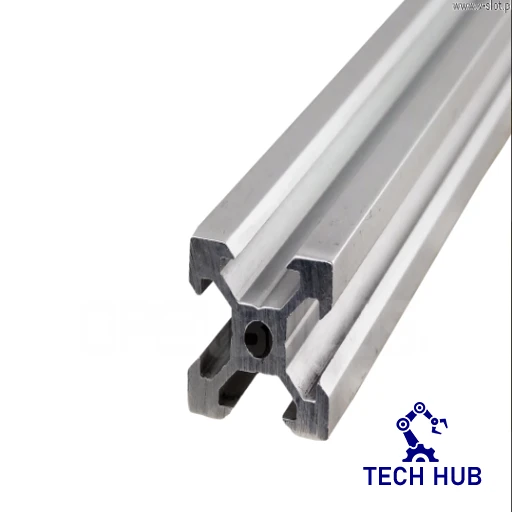2020 V-Slot Aluminum Profile Extrusion (1M Silver Anodized) - Tech Hub ...