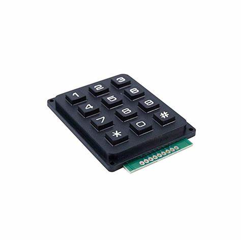 MCU Standard keyboard Matrix Keypad 12 Key (3*4) - Tech Hub Electronics