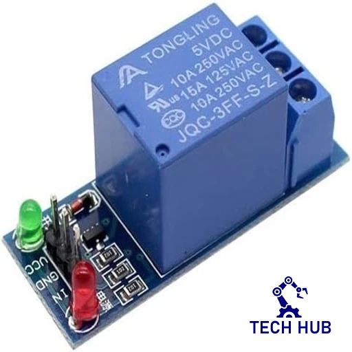 Relay Module 1 Channel – 12Vdc - Tech Hub Electronics