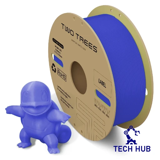TWOTREES BLUE PLA 3D Filament, 1.75mm, 1kg/Roll - Tech Hub Electronics