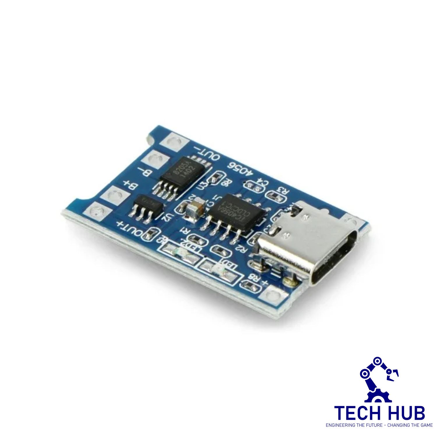 TP4056 Battery Charger Module With Protection Type C USB - Tech Hub ...